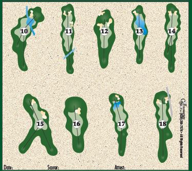 Scorecard - Pine Ridge Club